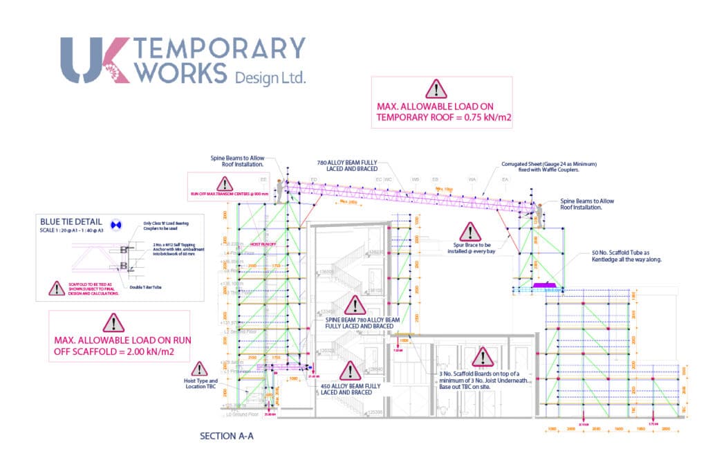 UK Temporary Works Design | Designs on time guaranteed!